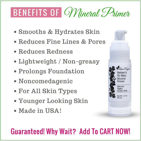Silky Smooth Skin - Organic Mineral Primer – Veer Cosmetics